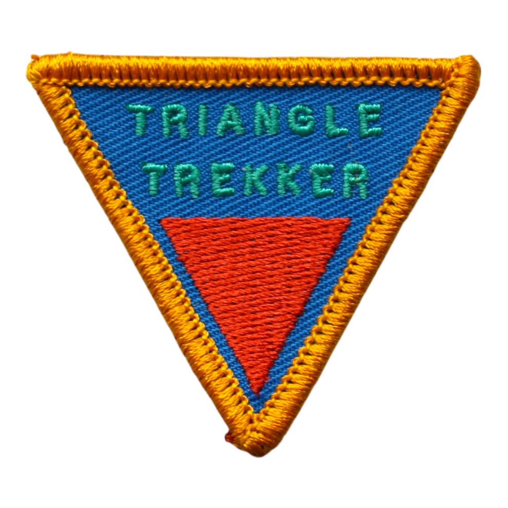 Triangle Trekker Badge – Quilt Scouts